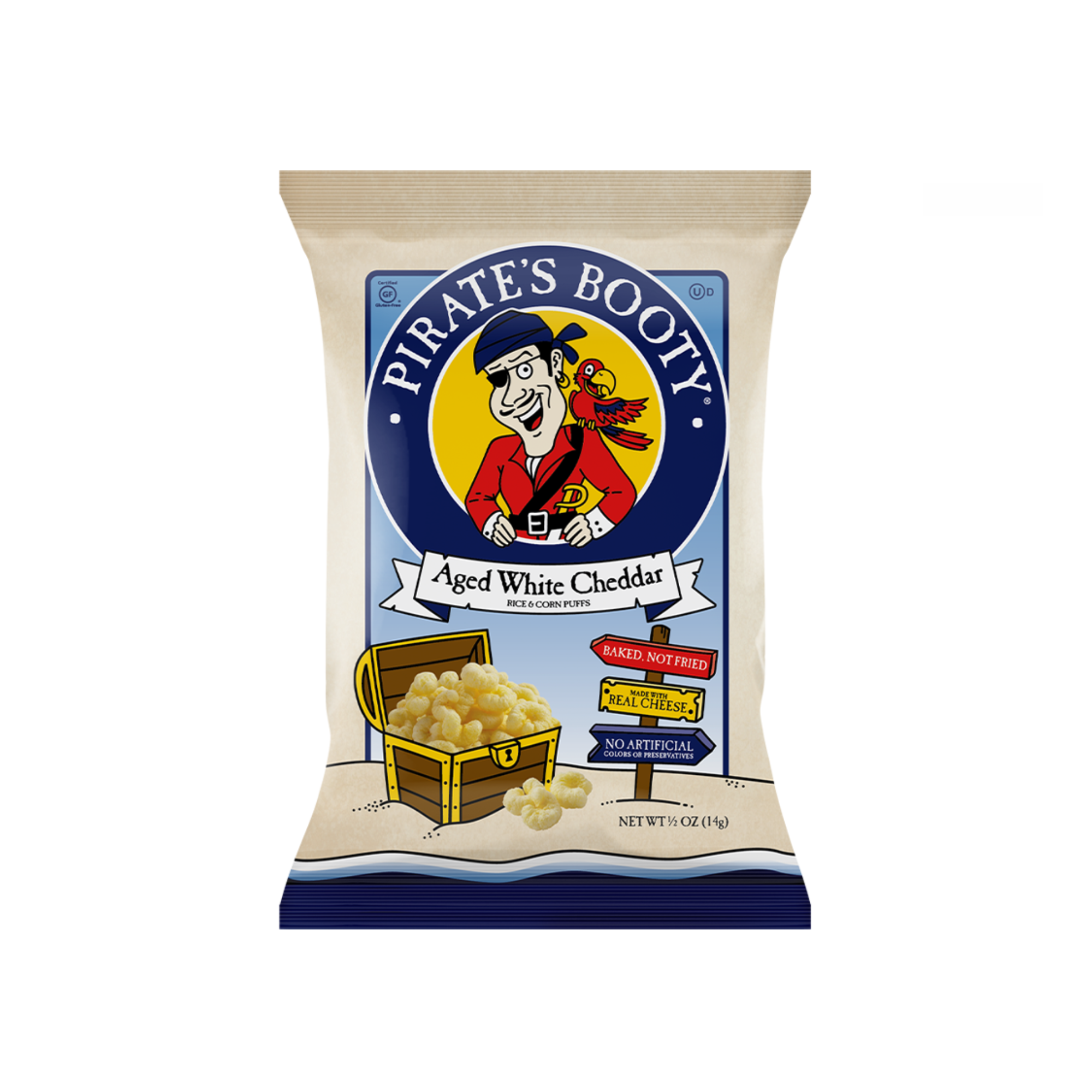 Pirate's Booty Aged White Cheddar Puffs – Snackify